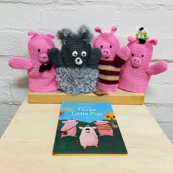 Storybook and Puppet Set by Stitches & Knots – Seasons of New England